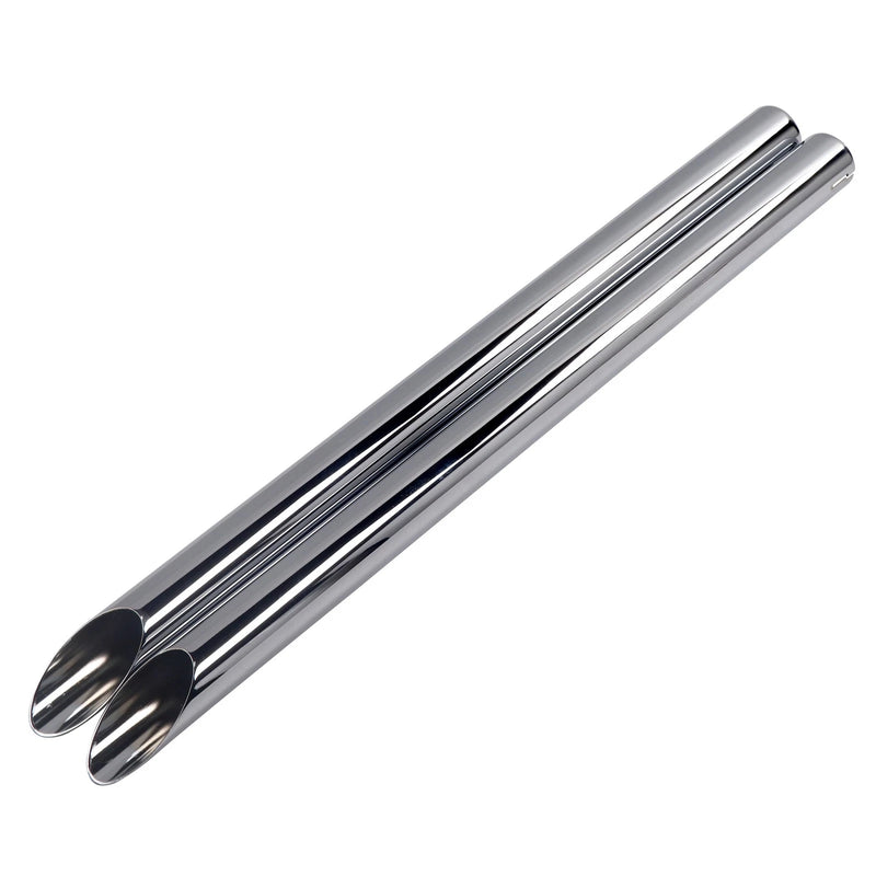 Sharkroad Slip-on Slash Cut Straight Pipe Exhaust for Harley Custom